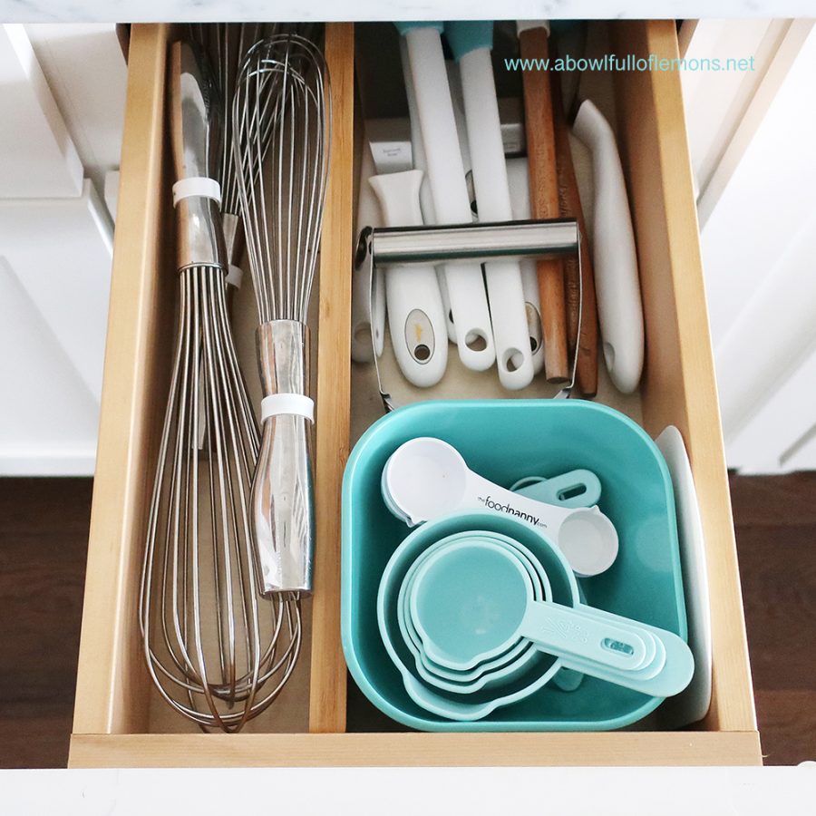 30 Day Purge: Day 8 Utensil Drawer | A Bowl Full of Lemons